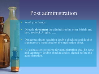 Medication Guidelines to Be Used in Healthcare Sector | PPTX
