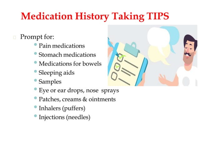 Medication history interview | PDF | Pharmaceutical Drugs | Medical Health