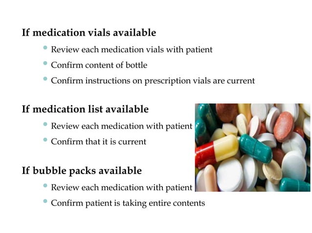 Medication history interview | PDF | Pharmaceutical Drugs | Medical Health