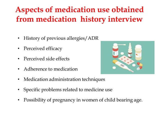 Medication history interview | PDF | Pharmaceutical Drugs | Medical Health