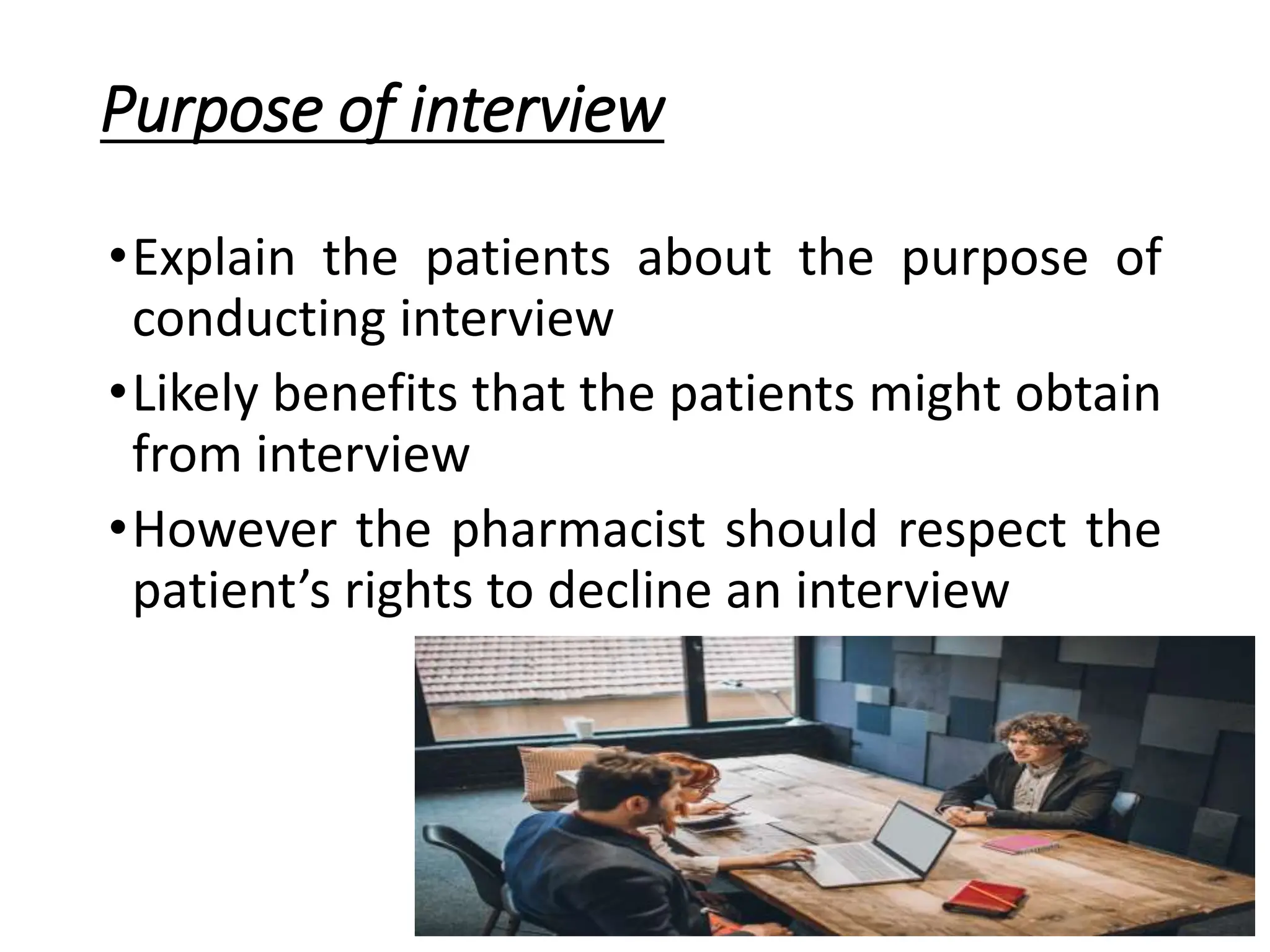 Medication History Interview.ppt