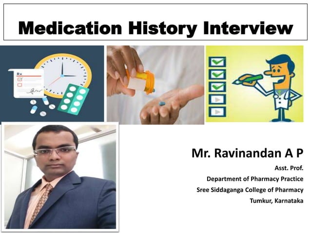 Medication History Interview.ppt