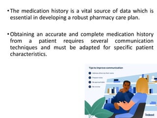 Medication History Interview.ppt