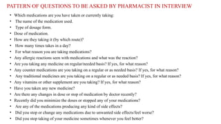 Medication History Interview. (1).pptx