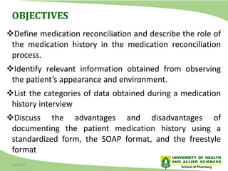 MEDICATION HISTORY TAKING SOPH 3126.pptx