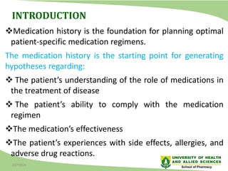 MEDICATION HISTORY TAKING SOPH 3126.pptx