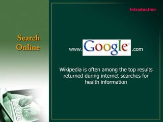 Medication Information in Wikipedia is Accessible, but is it Readable ...