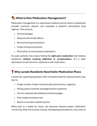 Laredo’s Guide to Effective Medication Management | PDF