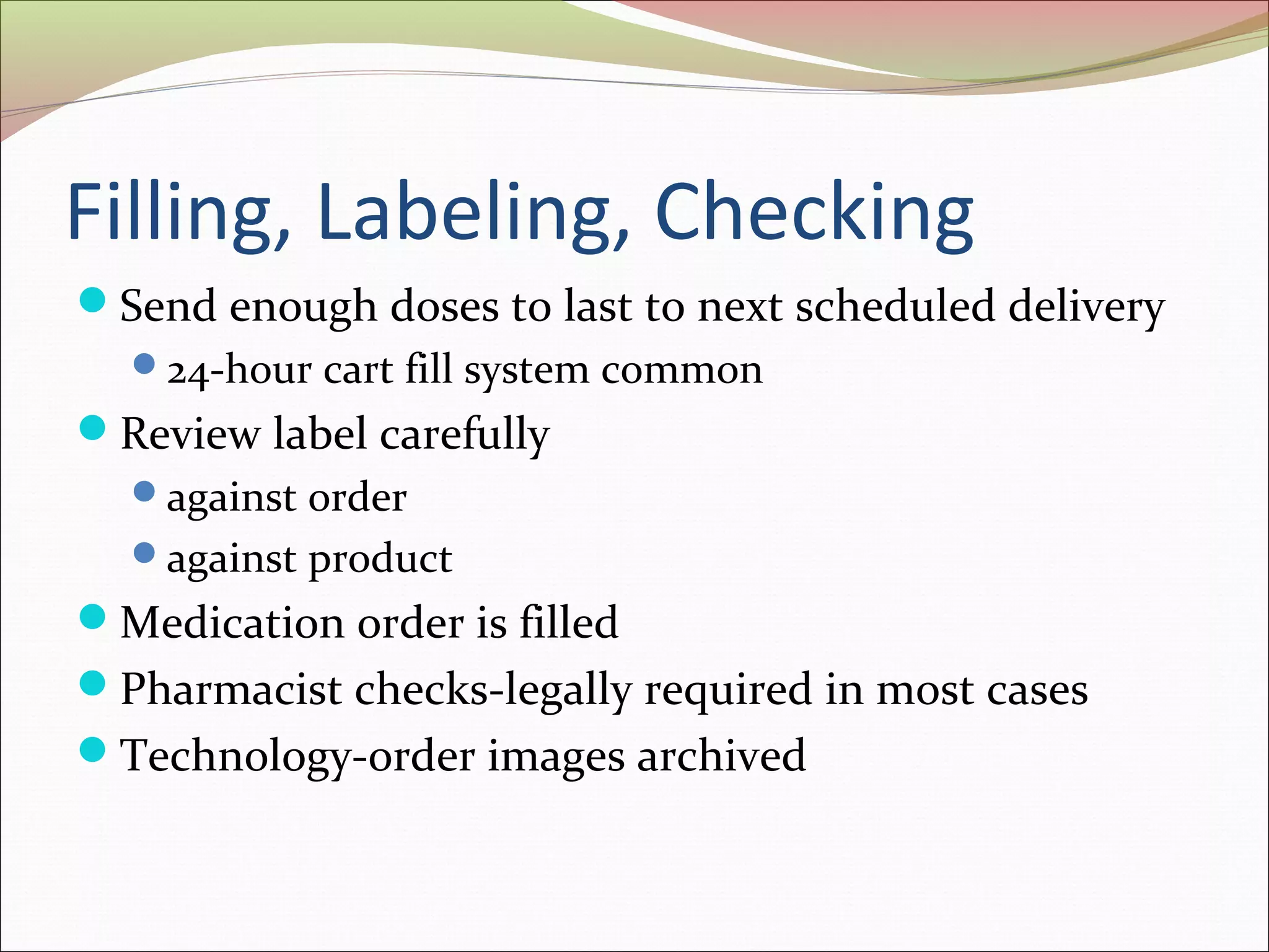 Medication order entry | PPT