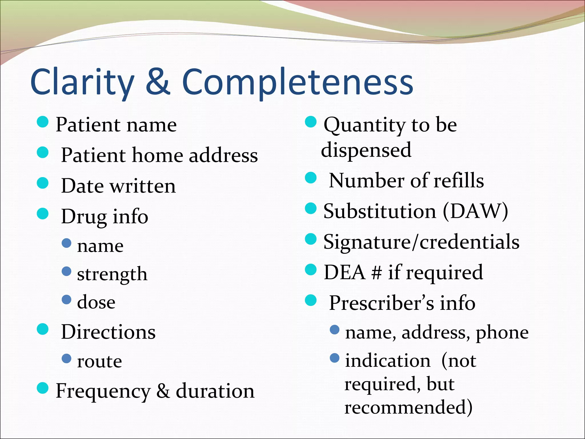 Medication order entry | PPT