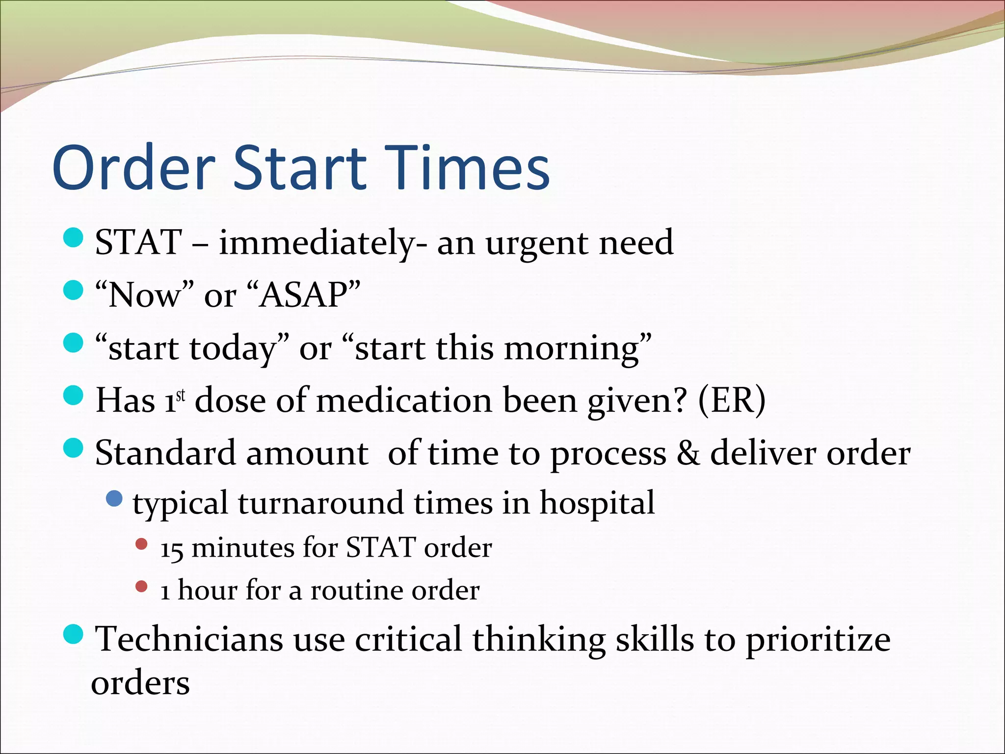 Medication order entry | PPT