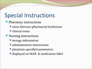 Medication order entry | PPT
