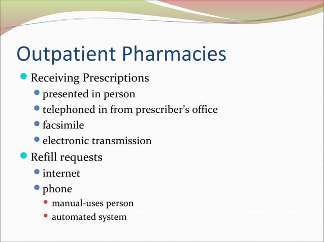 Medication order entry | PPT