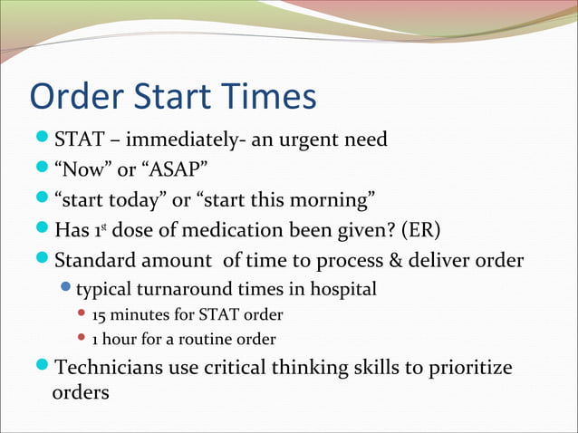 Medication order entry | PPT