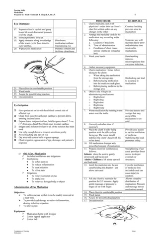 Medication Part1 | PDF