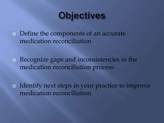Medication Reconciliation | PPTX