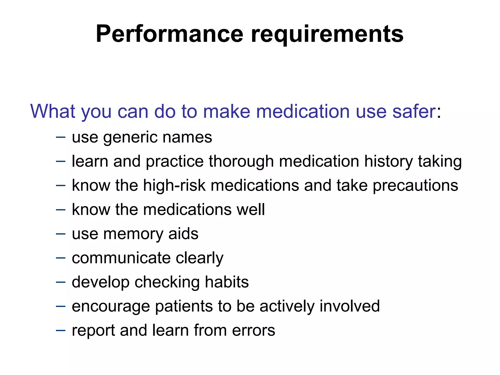 Medication safety | PPT