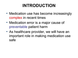 Medication safety | PPT