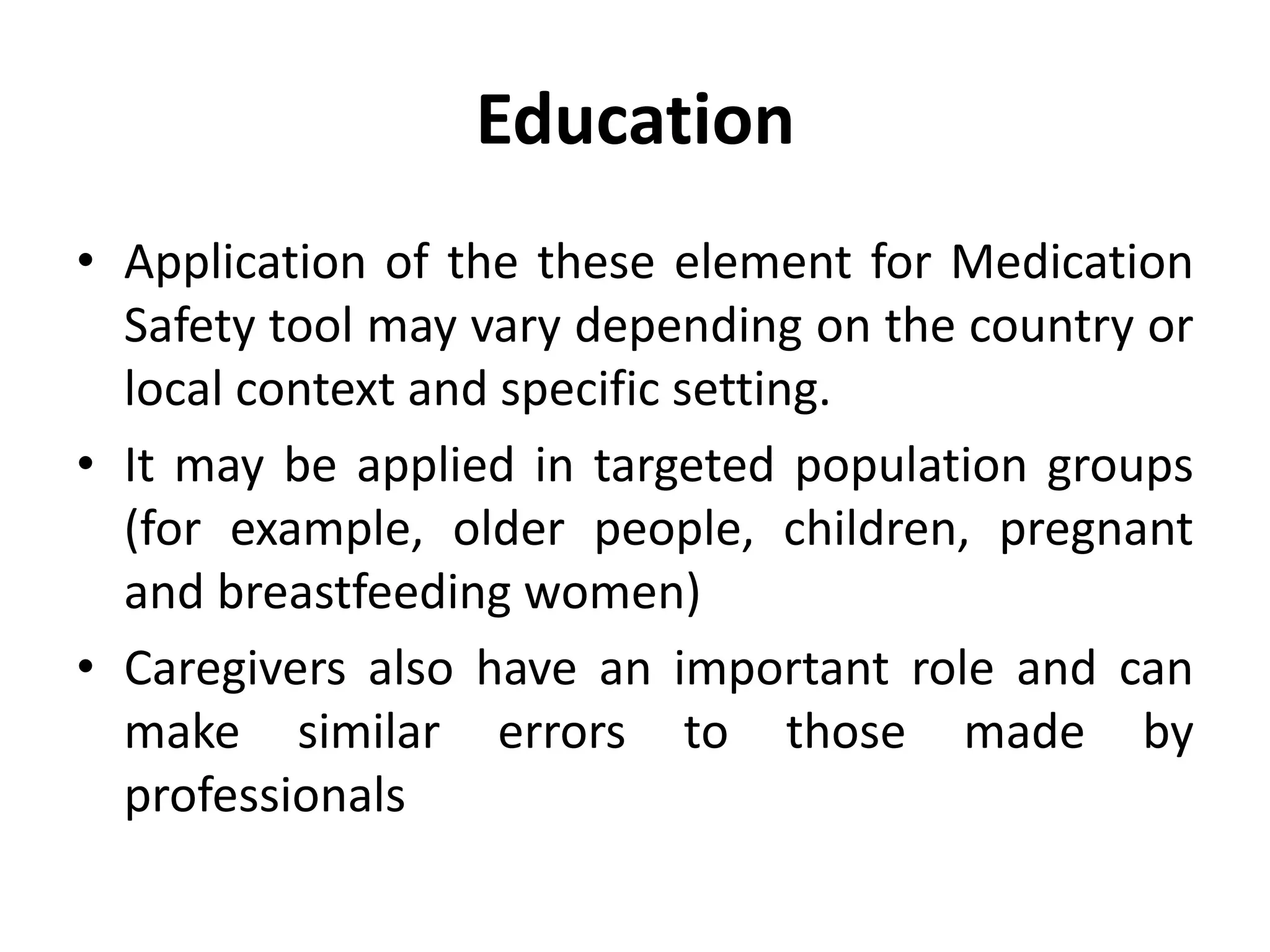 medication safety | PPTX