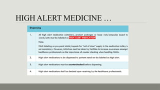 MEDICATION SAFETY . | PPTX