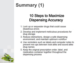 Medication Safety Policy | PDF