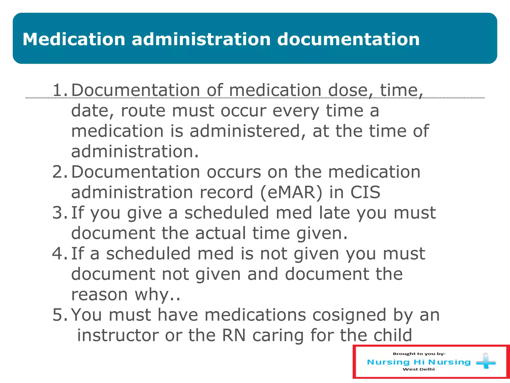 Medication safety and administration | PPT