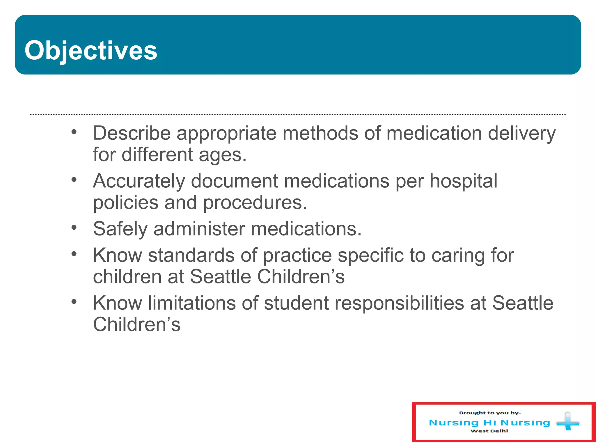 Medication safety and administration | PPT