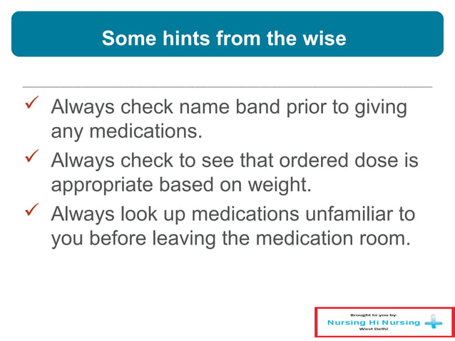 Medication safety and administration | PPT | Heart and Cardiovascular ...