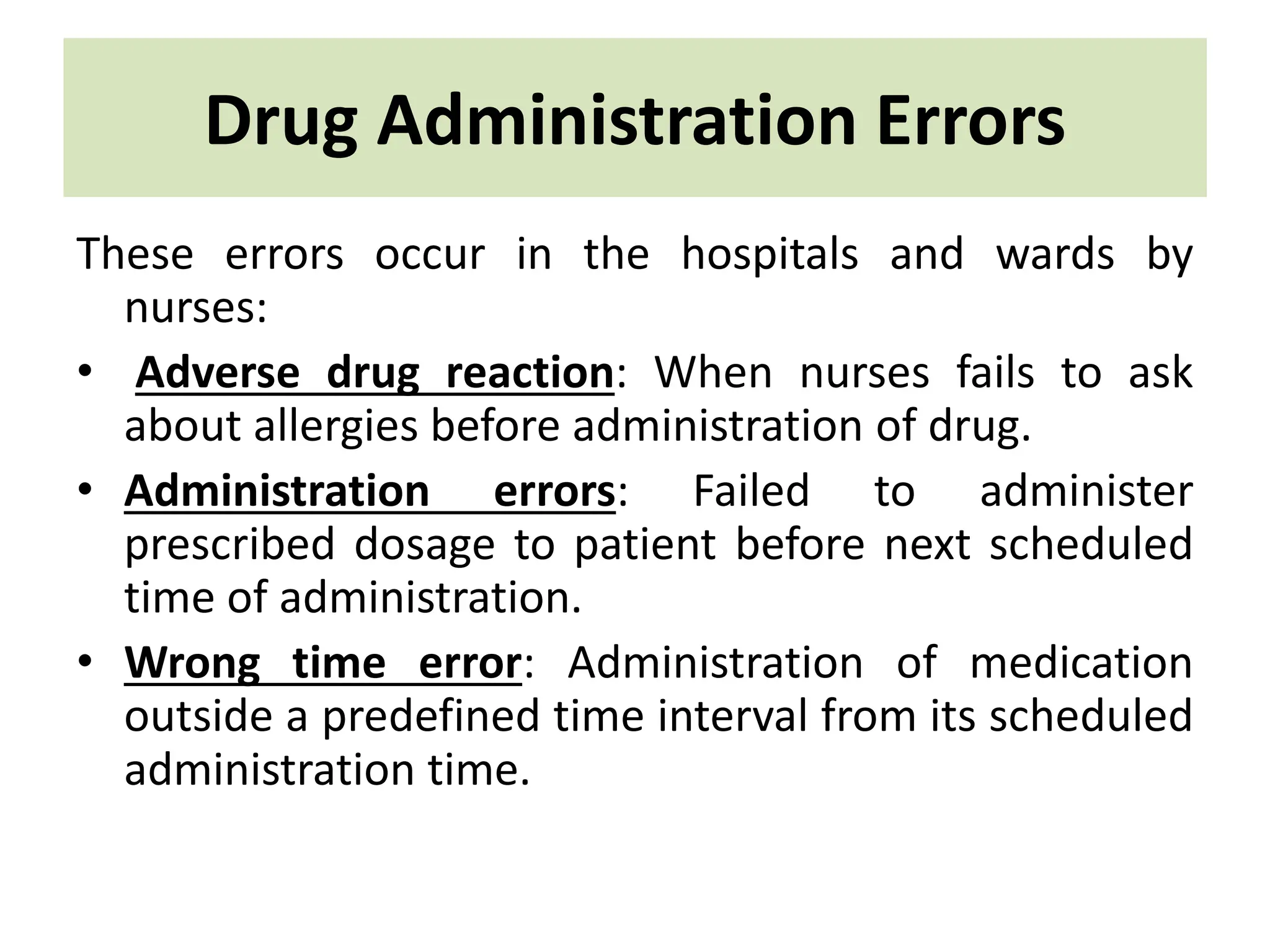 Medication safety and Prevention of Medication errors.pptx