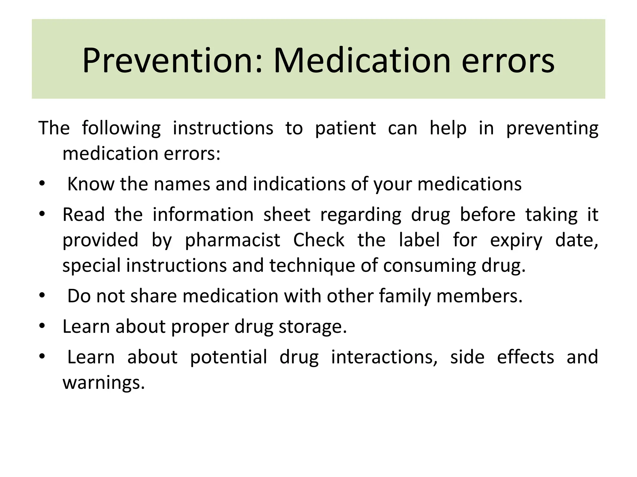 Medication safety and Prevention of Medication errors.pptx