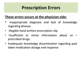 Medication safety and Prevention of Medication errors.pptx
