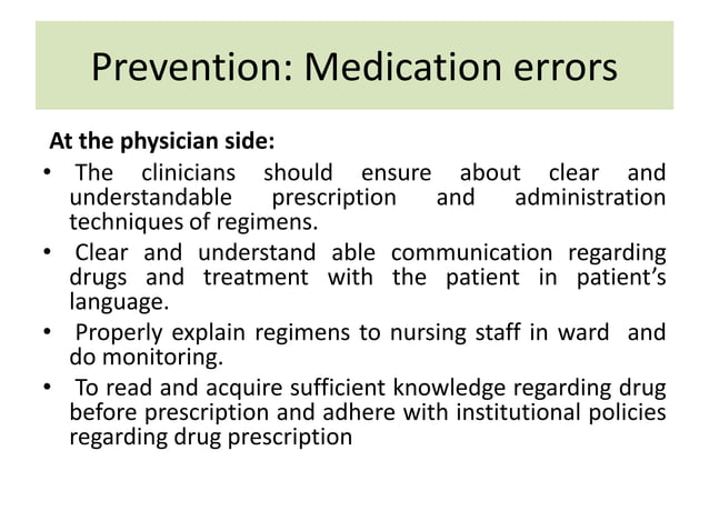 Medication safety and Prevention of Medication errors.pptx