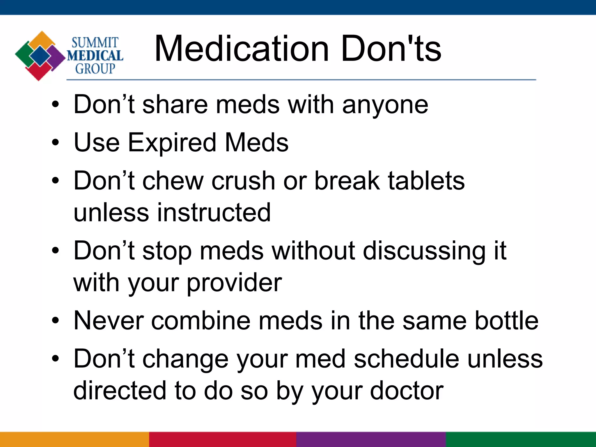 Medication Safety at Home | PPTX