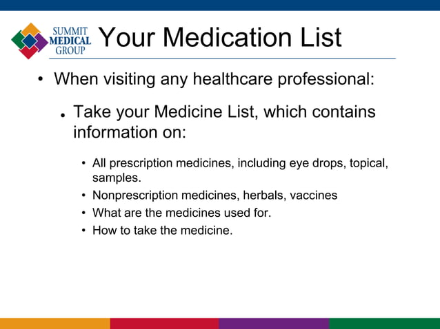 Medication Safety at Home | PPTX
