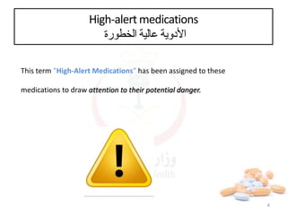 Medication safety lecture 1 | PPTX