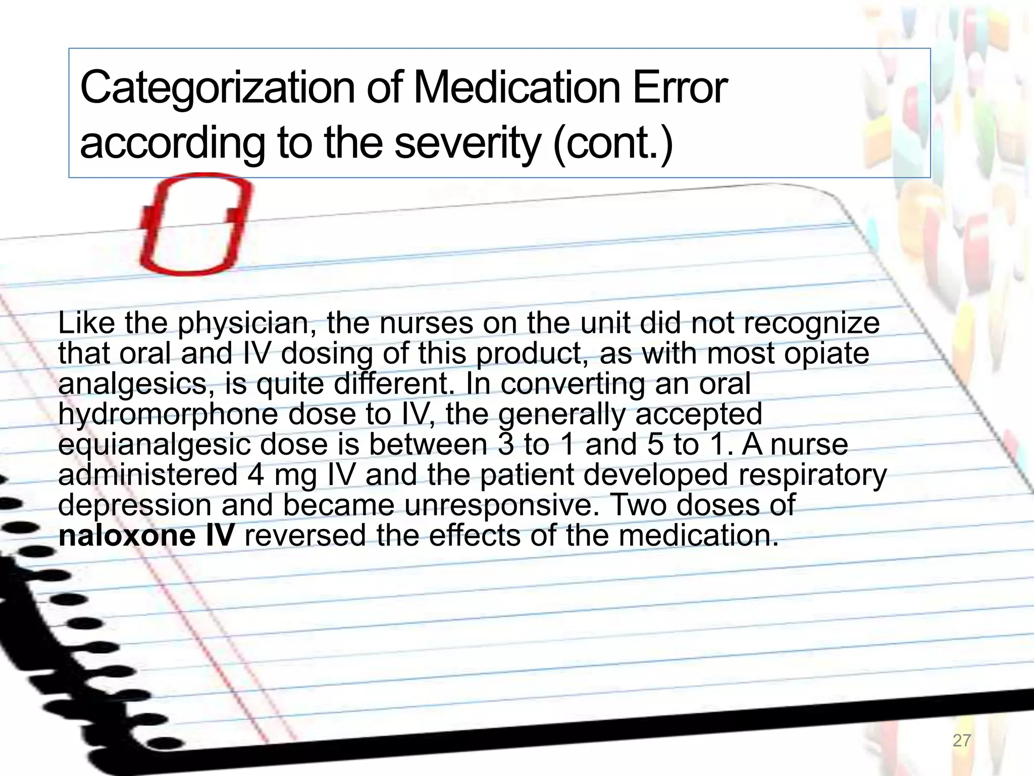 Medication safety lecture 2 | PPT