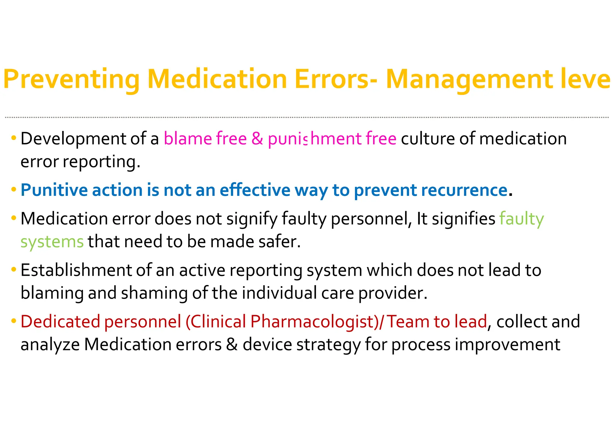 Medication safety quality and medication safety management | PPTX