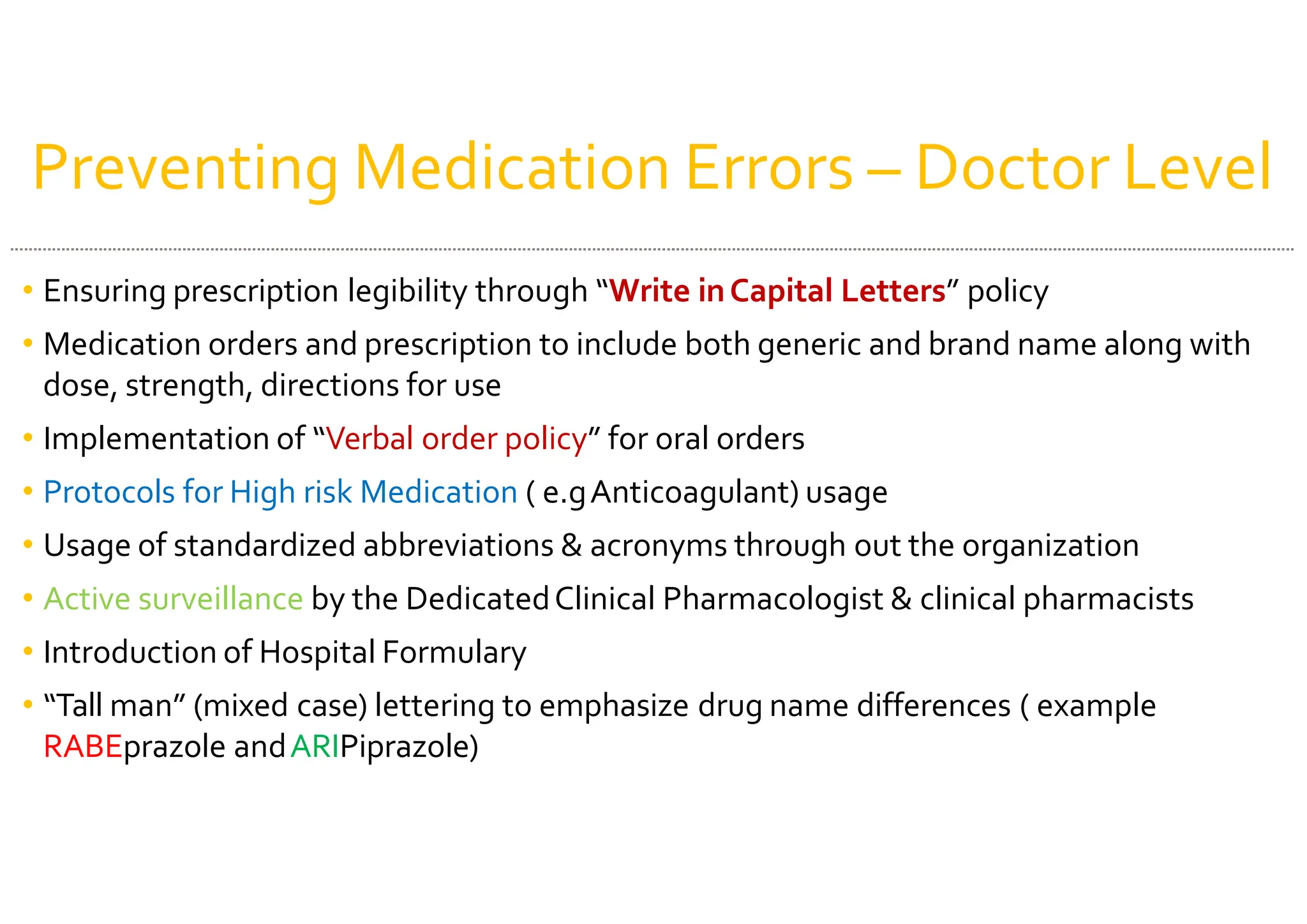 Medication safety quality and medication safety management | PPTX