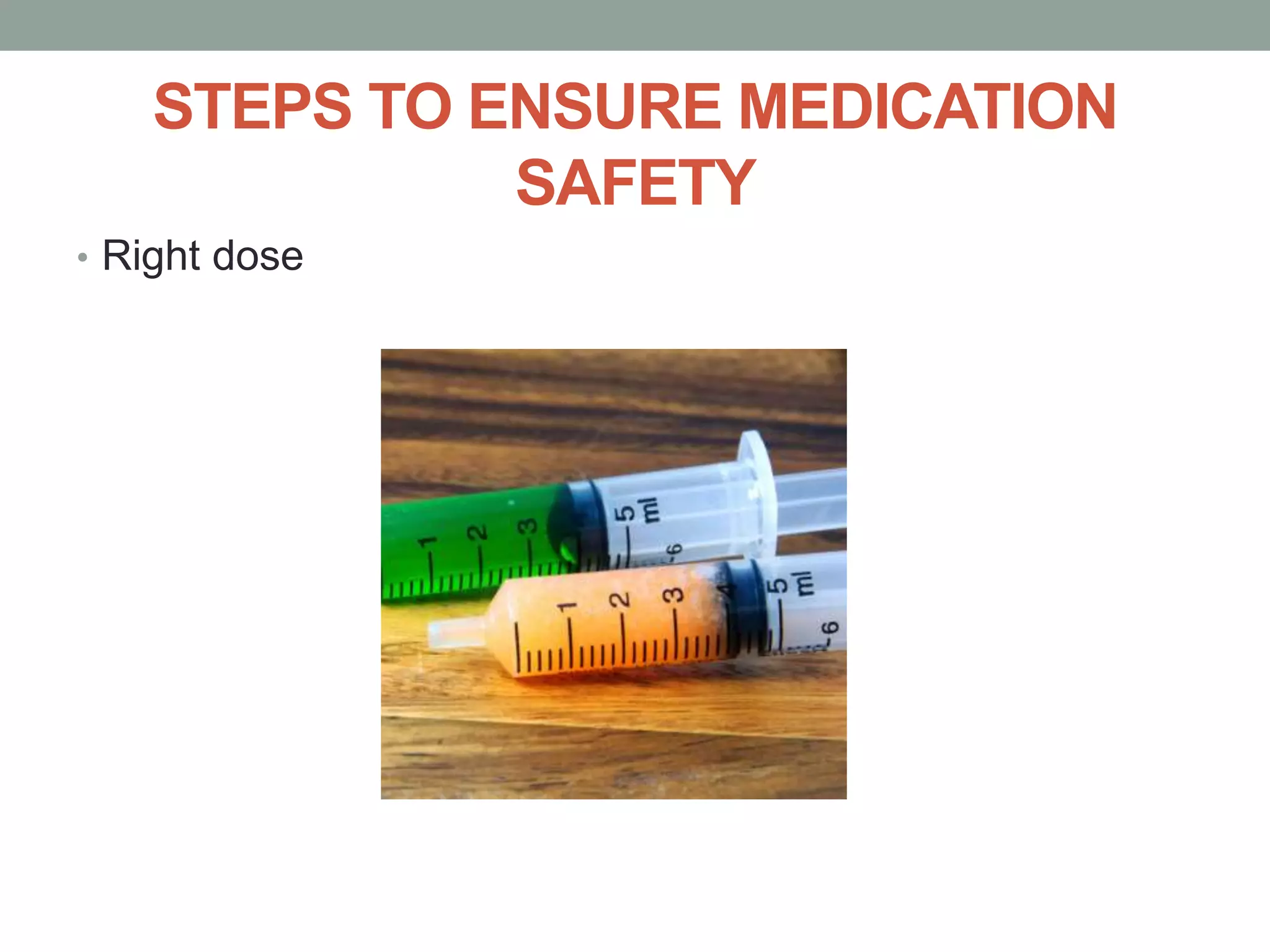 Medication safety; today and tomorrow | PPTX