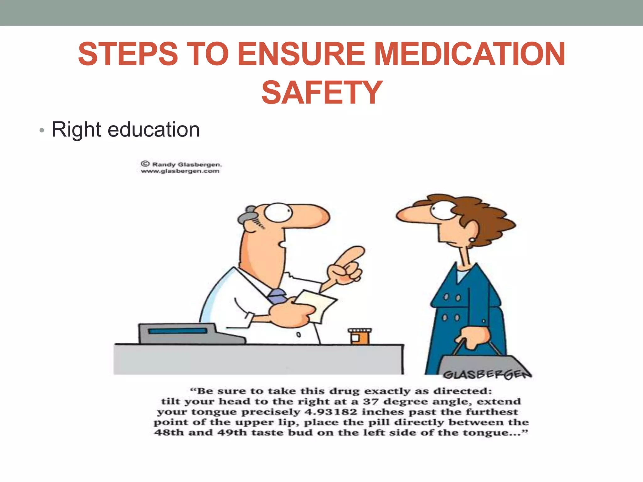 Medication safety; today and tomorrow | PPTX
