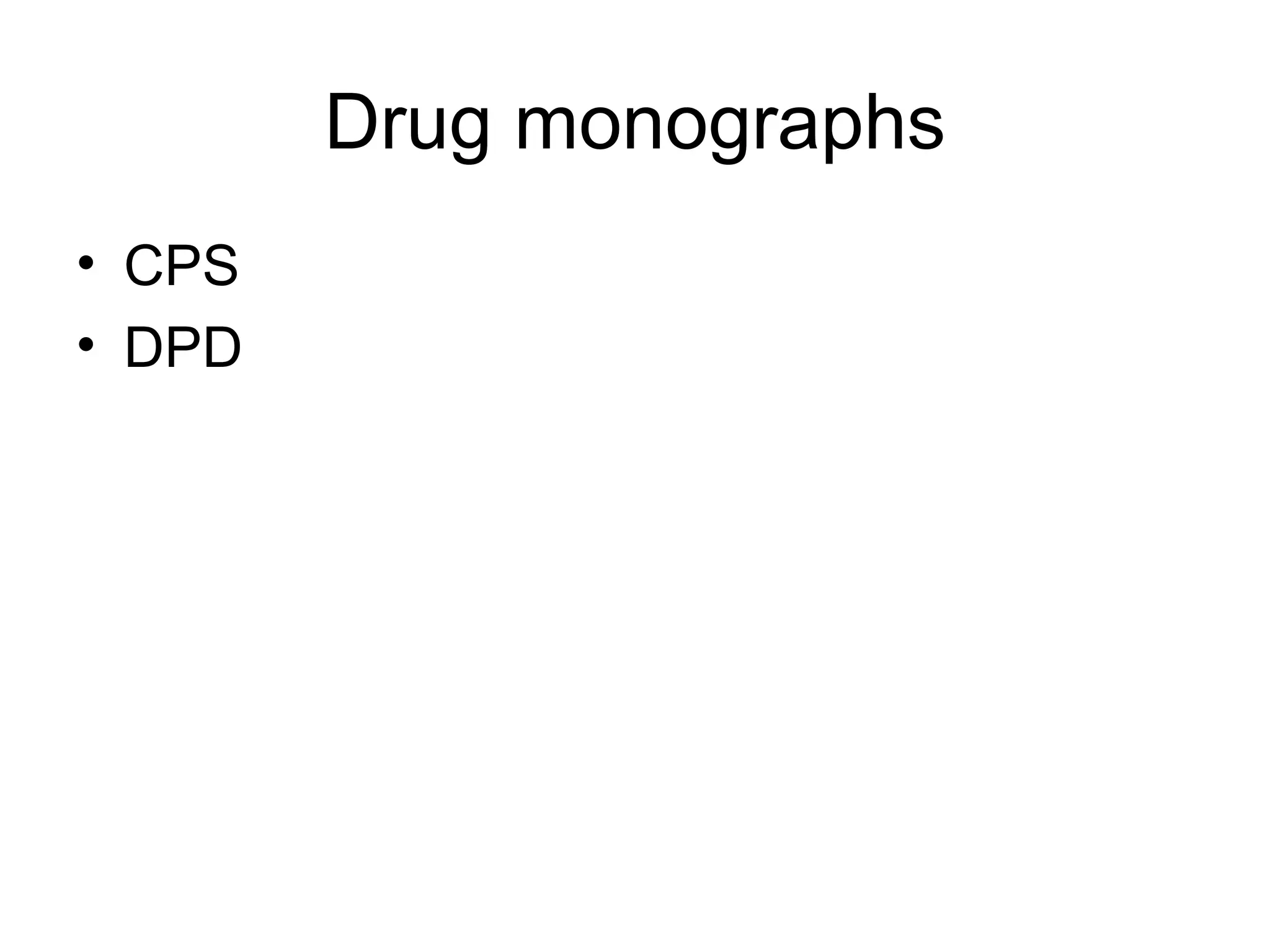 Medication safety tutorial part 6 -drug information resources | PPT