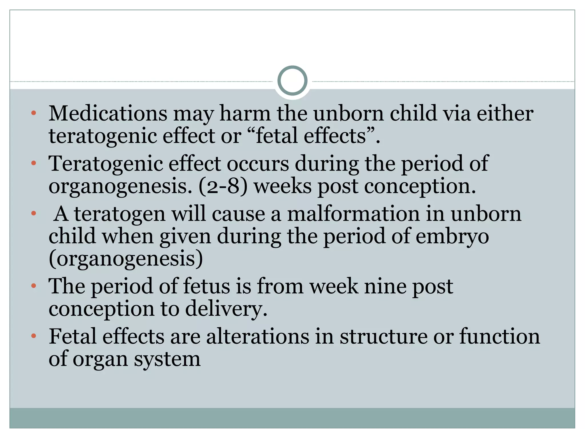 Medications during pregnancy | PPT