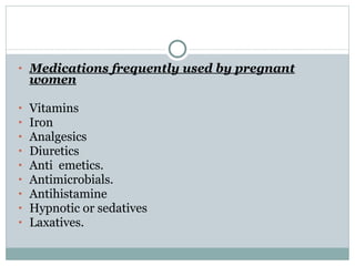 Medications during pregnancy | PPT