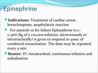Medications in pediatrics | PPT