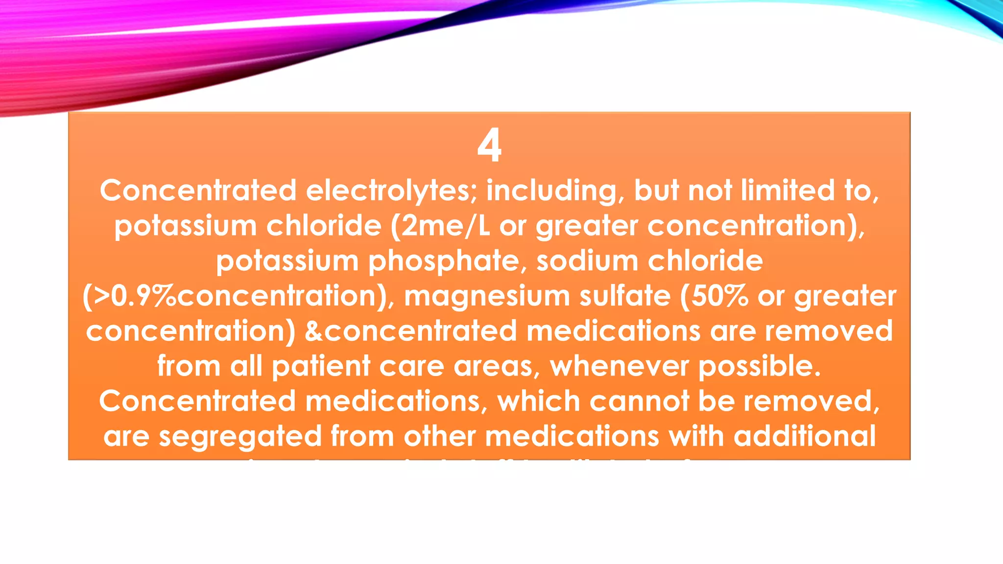 Medication standards | PDF
