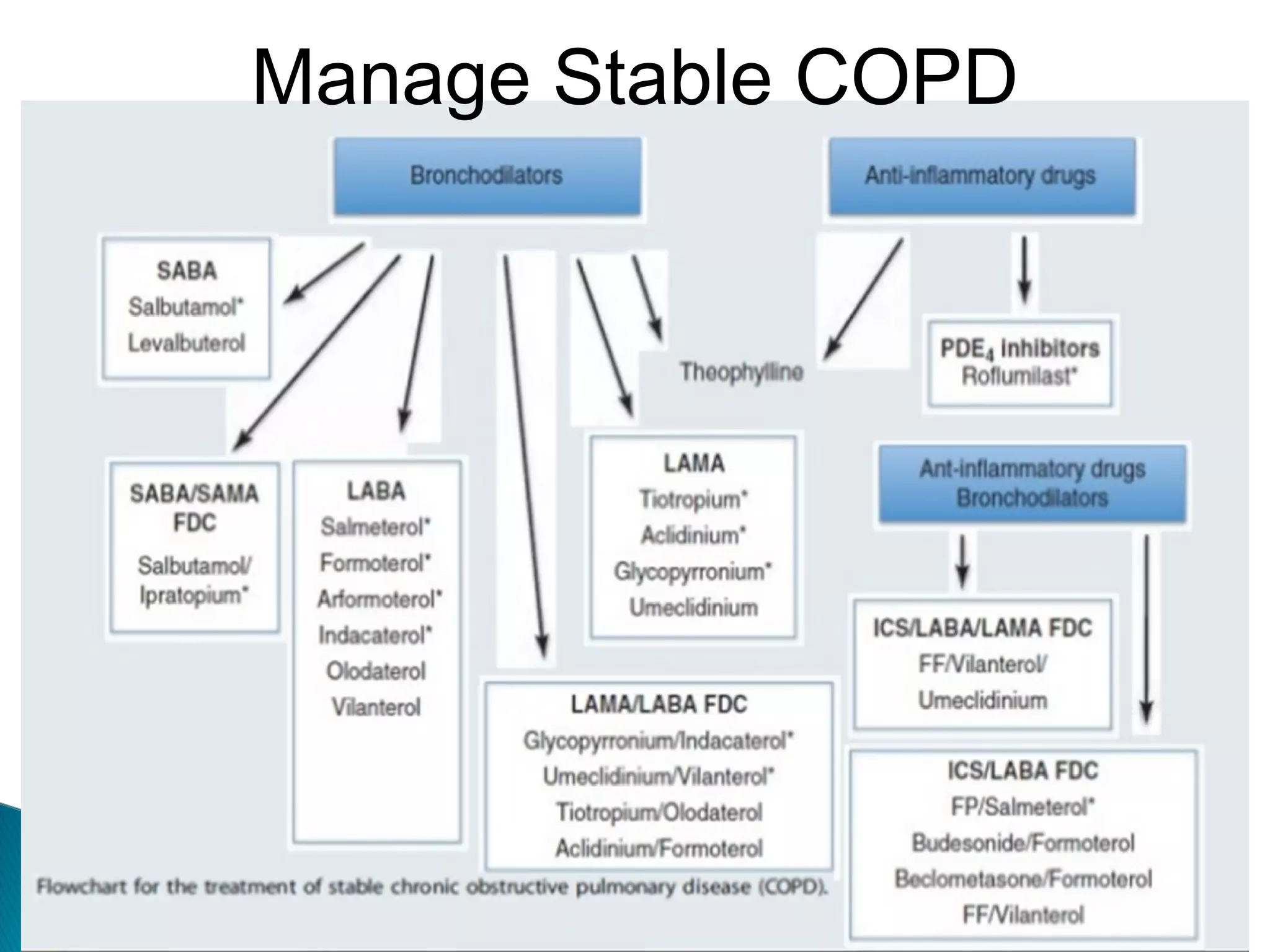 Medication use in chronic lung disease | PPT