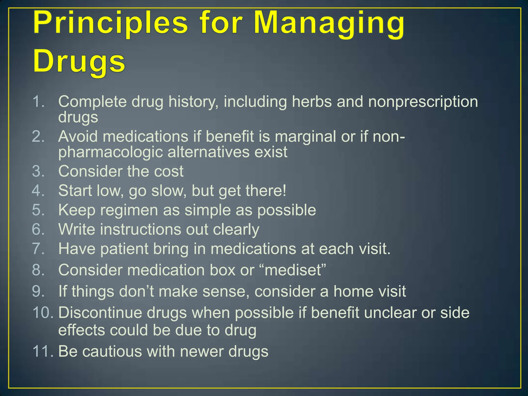 Medication use in elderly | PPTX