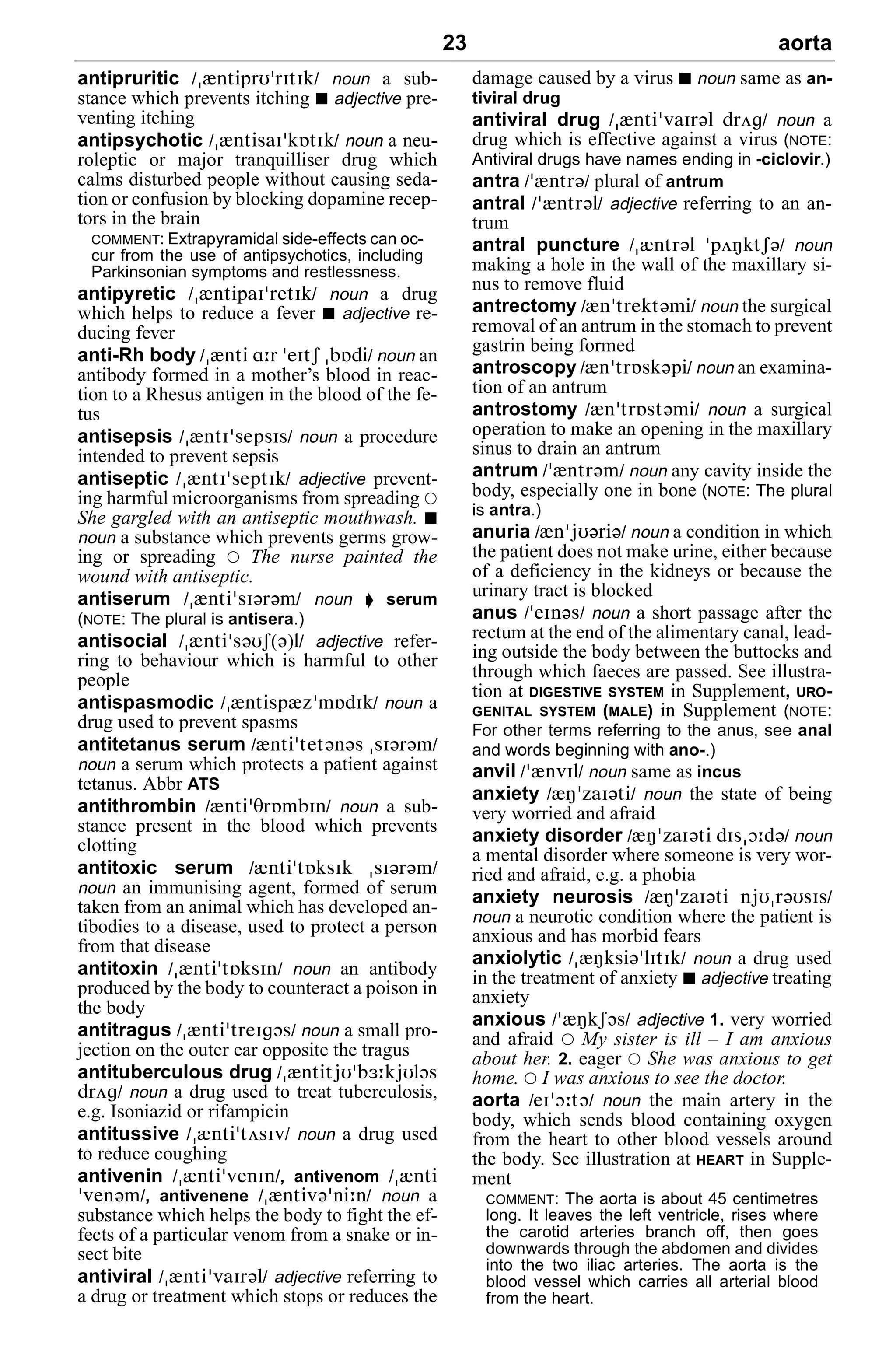 Mediccal dictionary | PDF