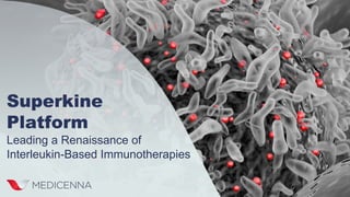 Medicenna corporate presentation bloom burton final 2018 | PDF