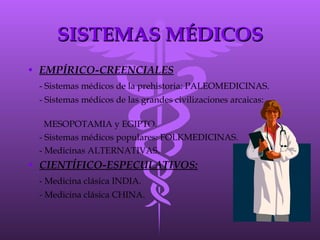 Medicina de las primeras civilizaciones | PPT